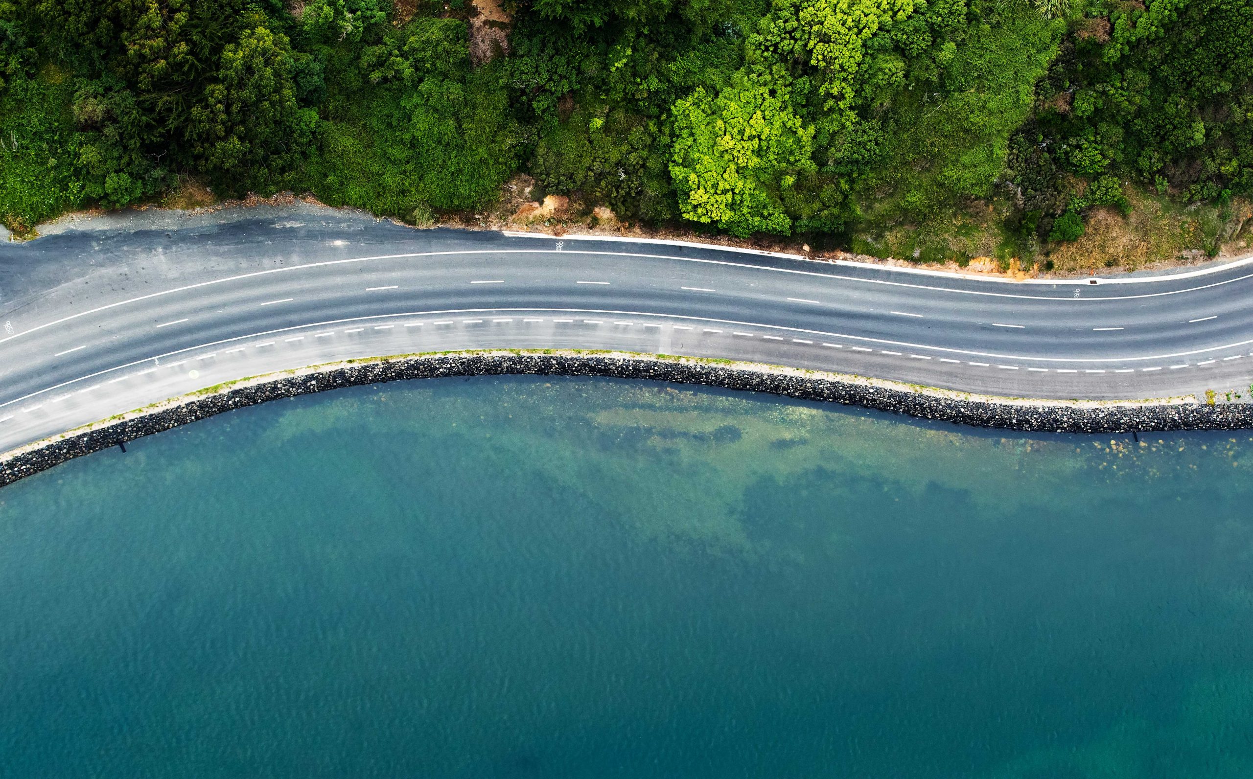 Portobello Road On The Otago Peninsula - ... from a Small City
