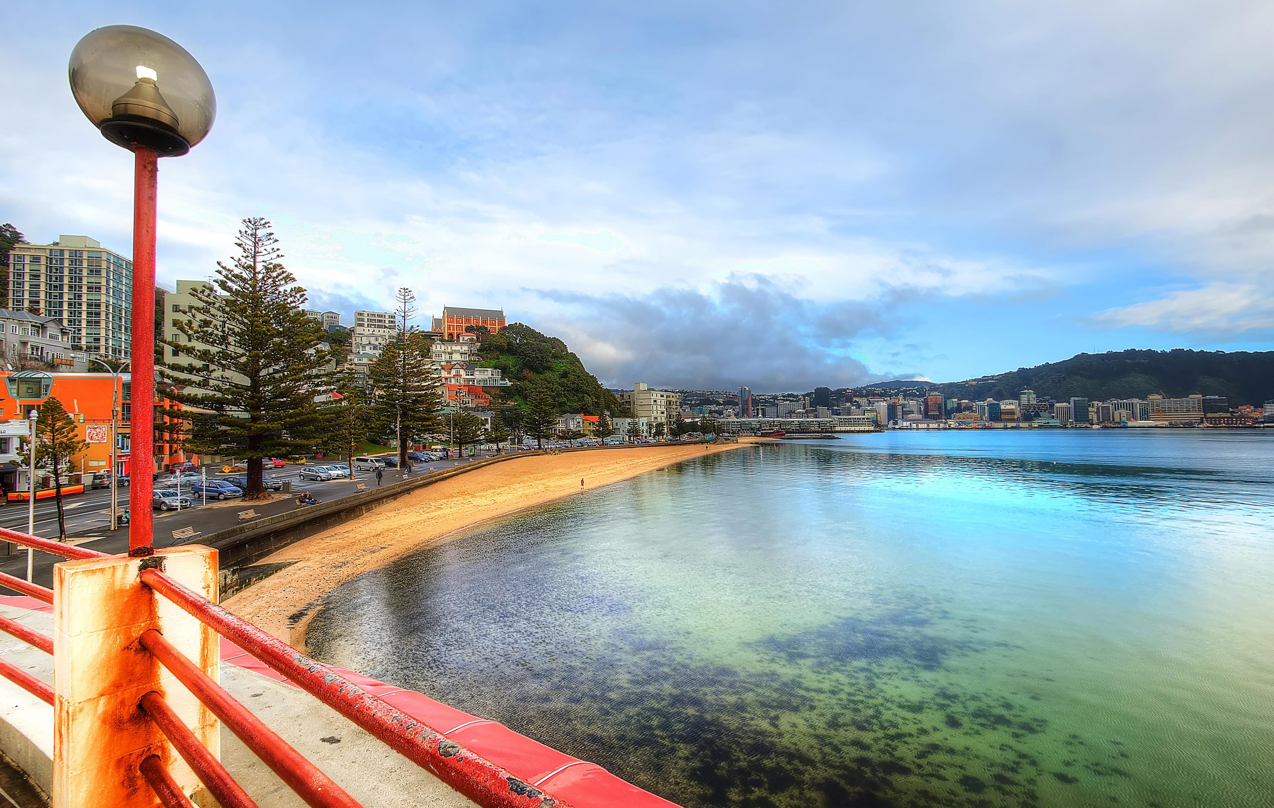 Freyberg Beach and Oriental Bay - ... from a Small City