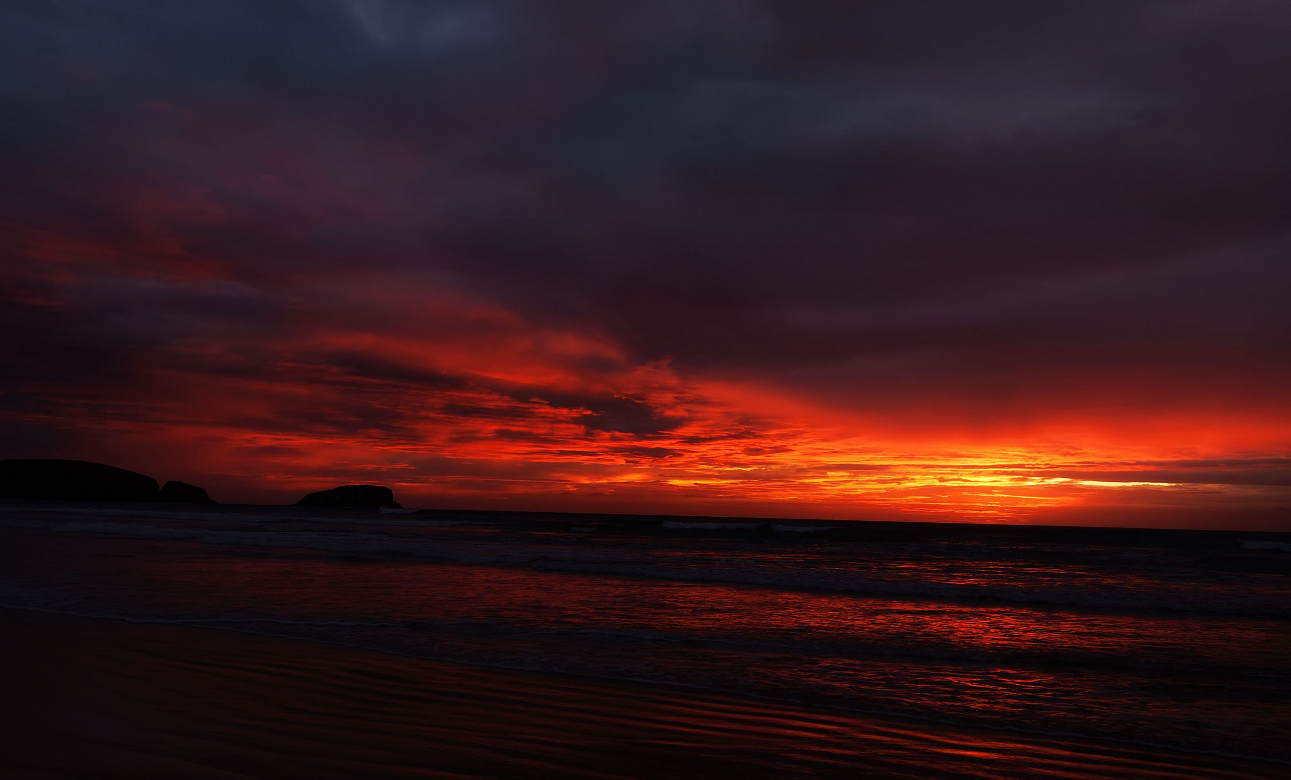 Tautuku Beach At Sunrise - ... from a Small City