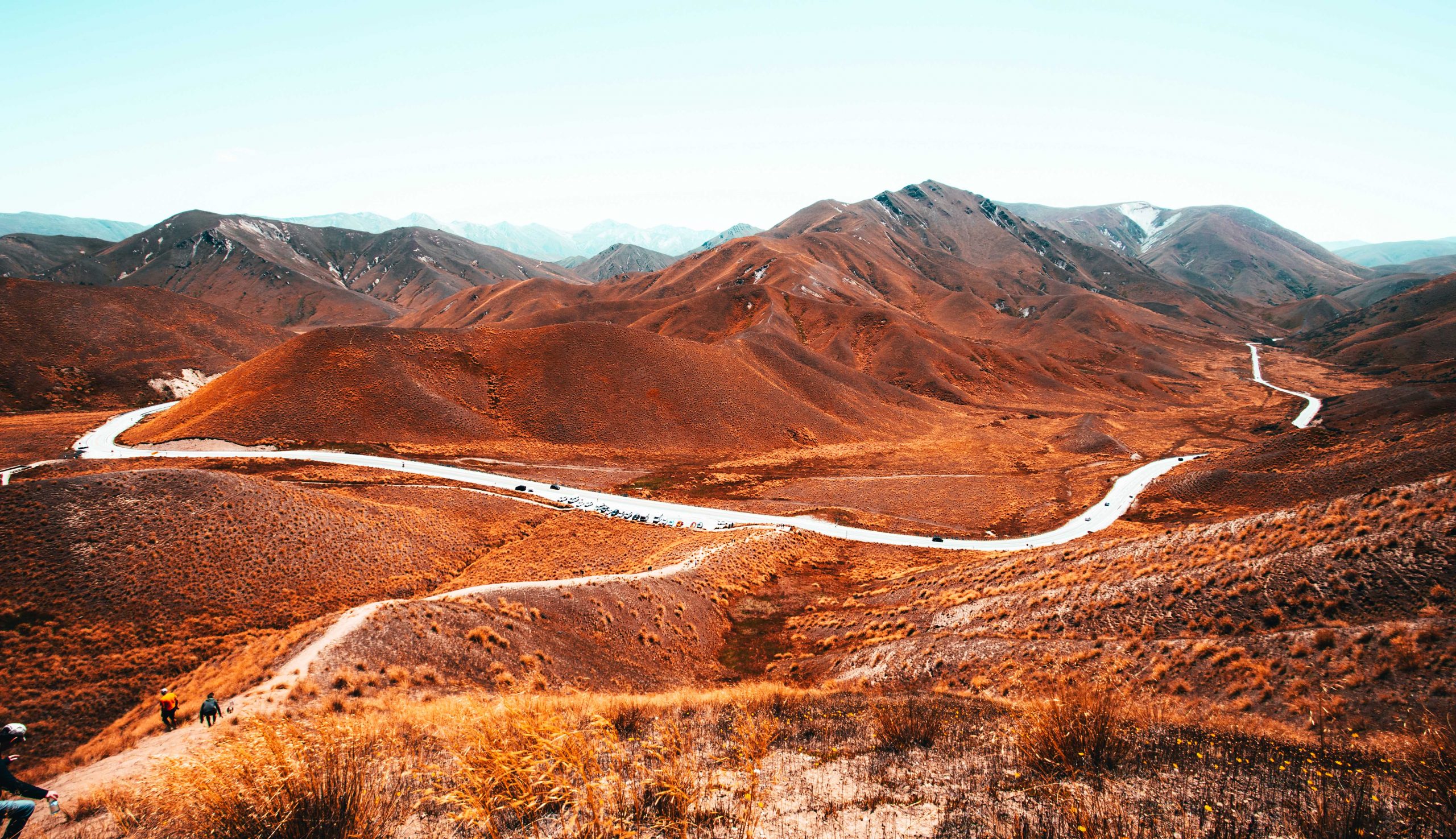 The Lindis Pass - ... from a Small City