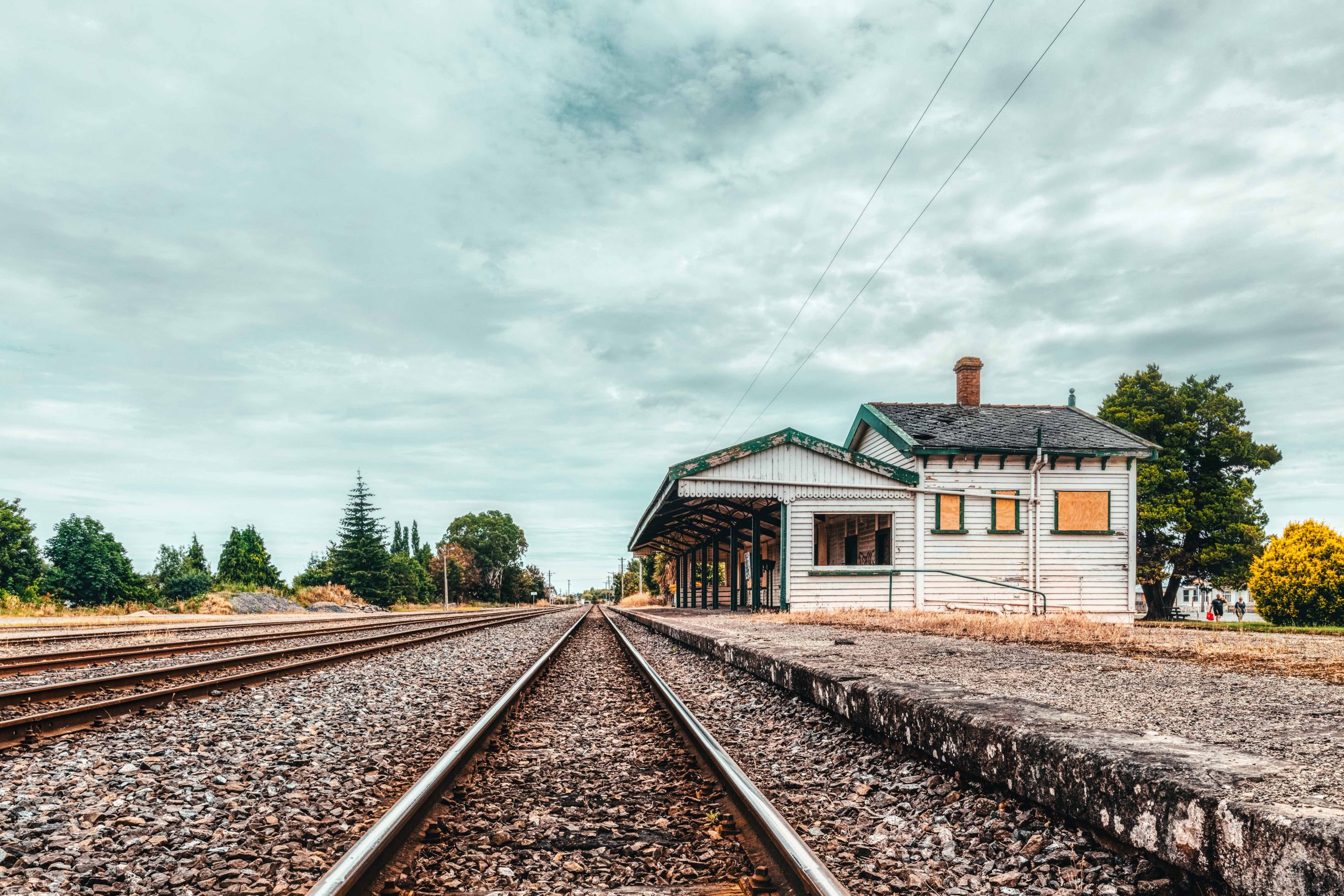 Gore Railway Station - ... from a Small City